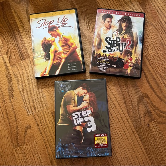 Media | Euc Nwt Step Up Collection Dance Dvds Step Upstep Up 2step Up 3 ...